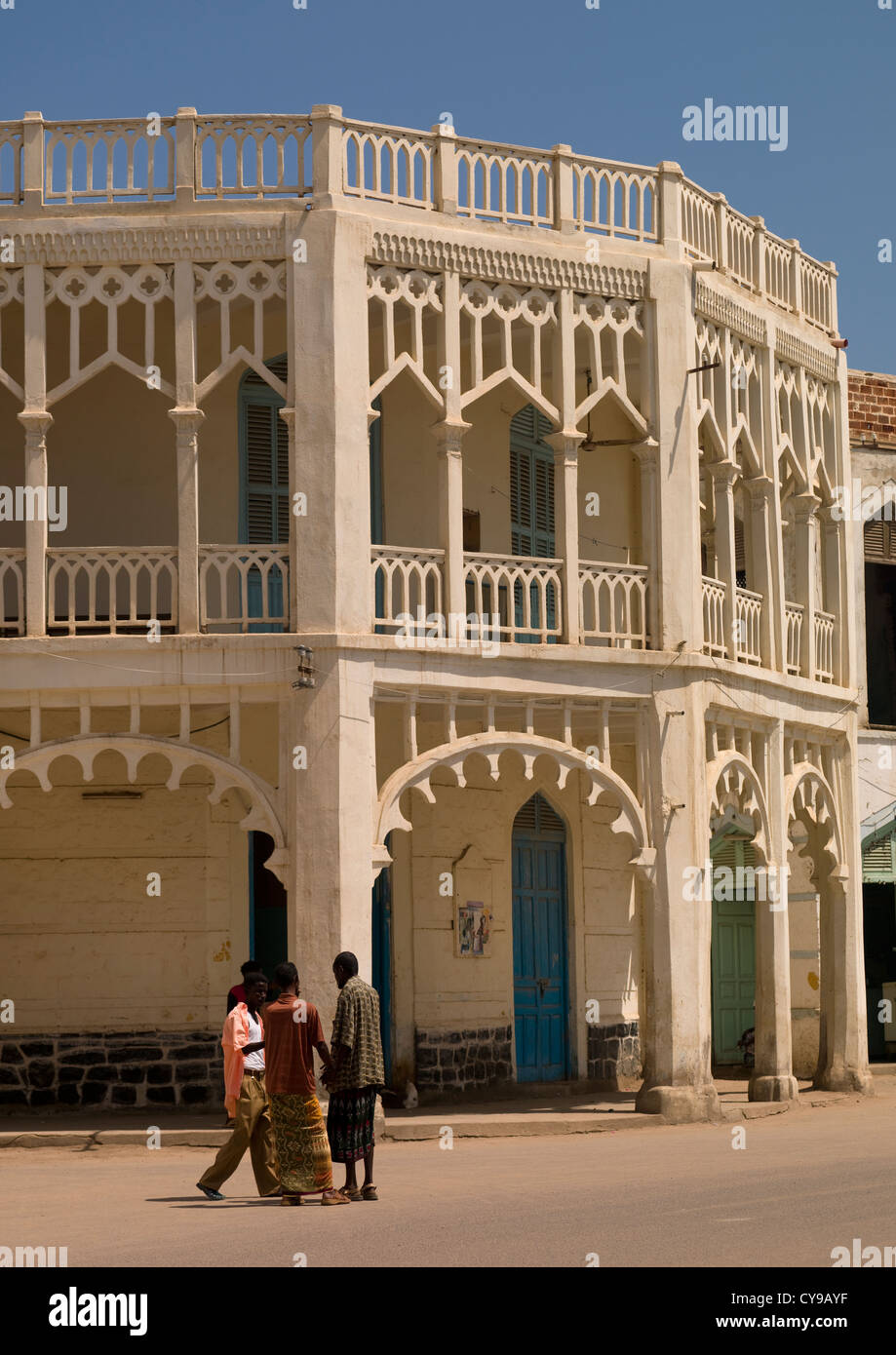 Ottoman Building Architecture In Massawa, Eritrea Stock Photo - Alamy