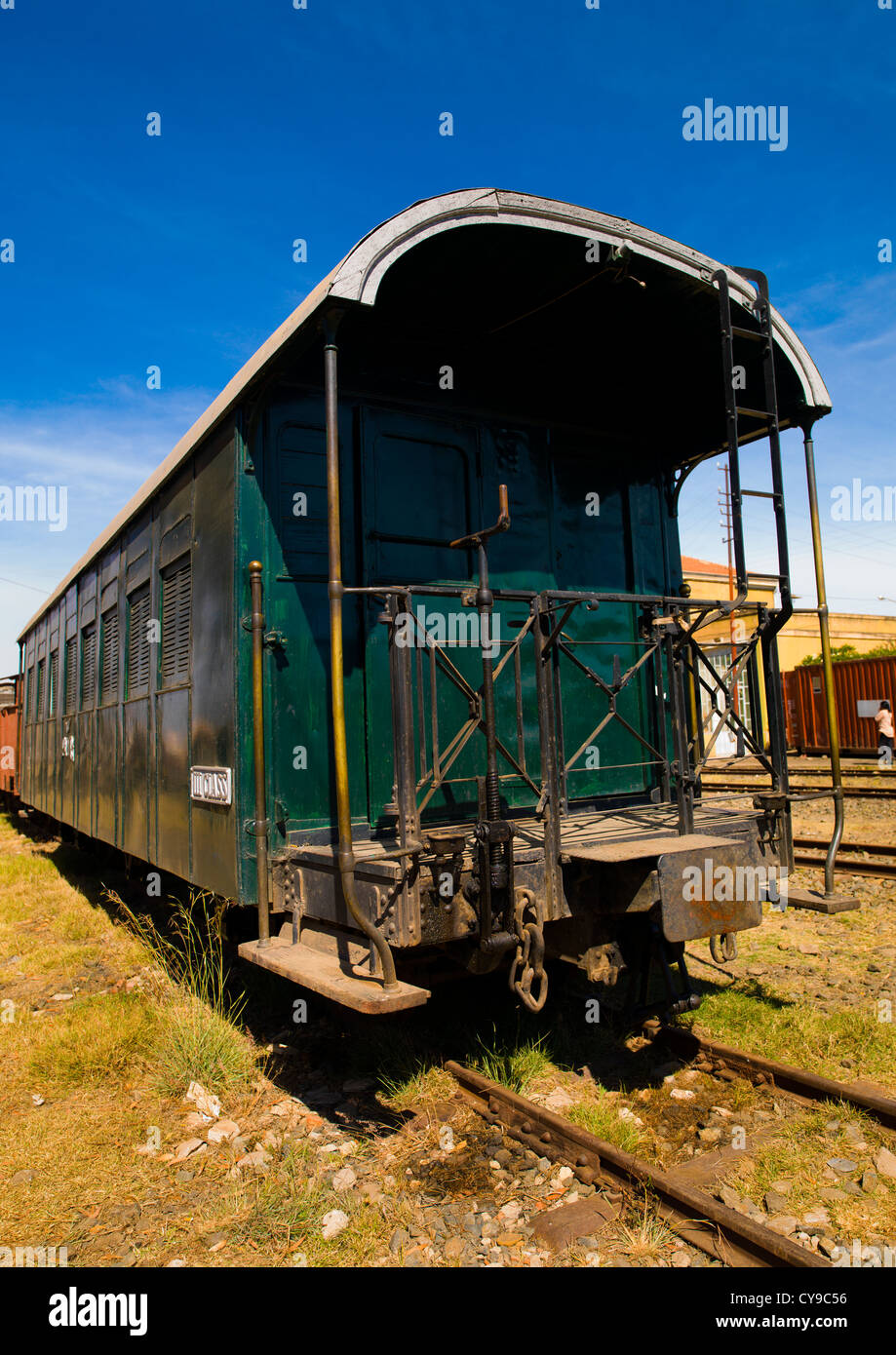 Old Train In Asmara Train Station, Eritrea Stock Photo - Alamy