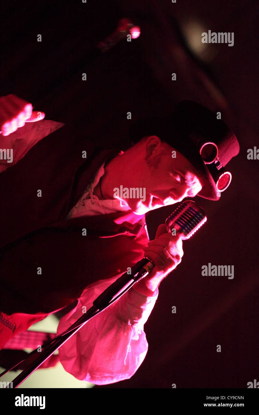 Gordon, lead singer with the now defunct Steampunk band Gladstone. The ...