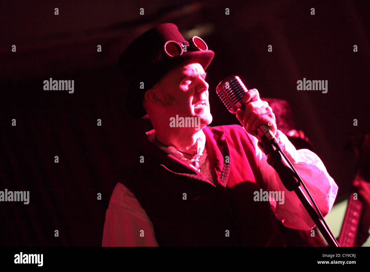 Gordon, lead singer with the now defunct Steampunk band Gladstone. The ...