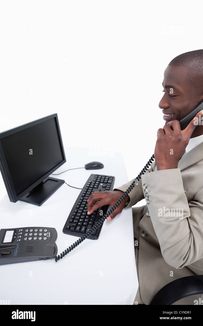 Male secretary hi-res stock photography and images - Alamy