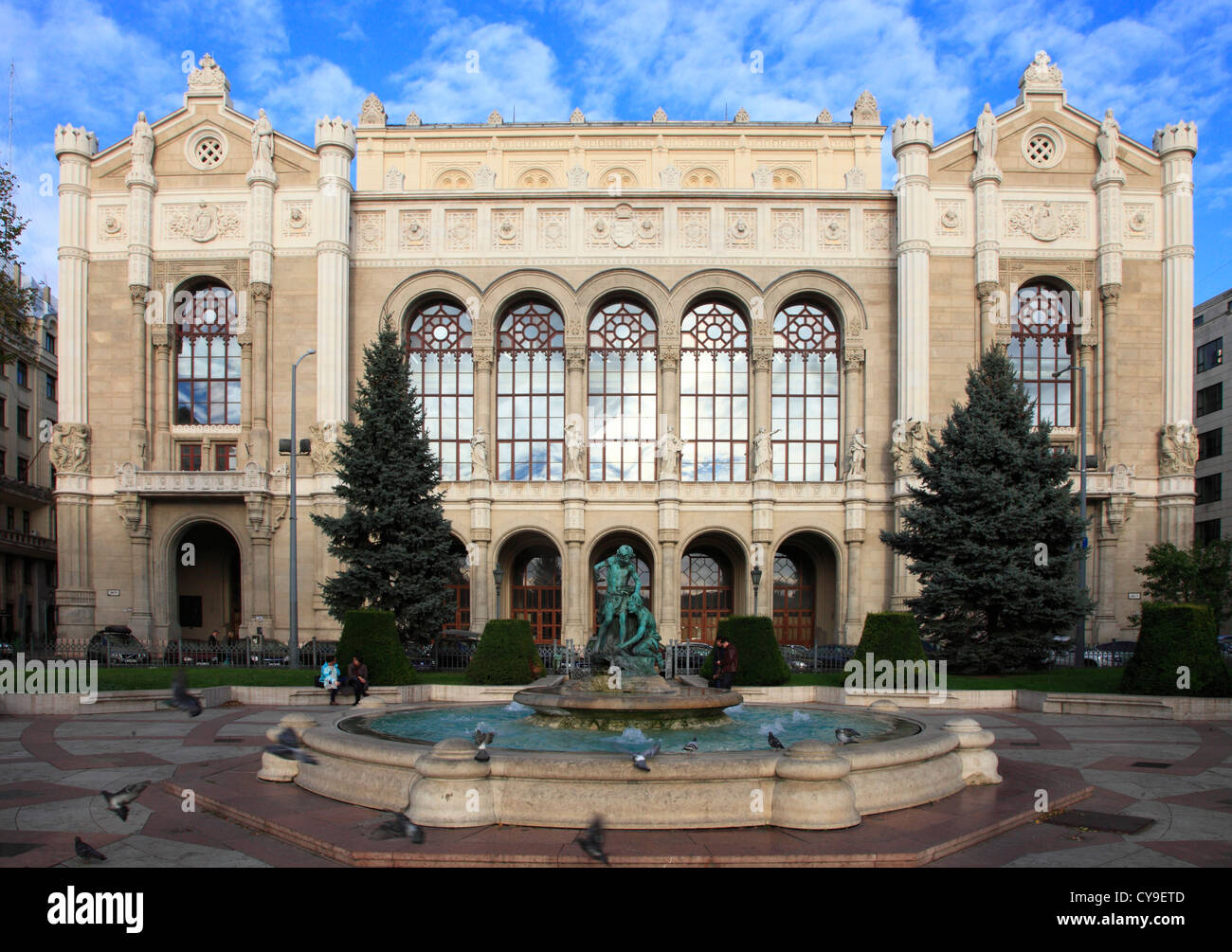Hungary, Budapest, Vigadó Concert Hall Stock Photo - Alamy
