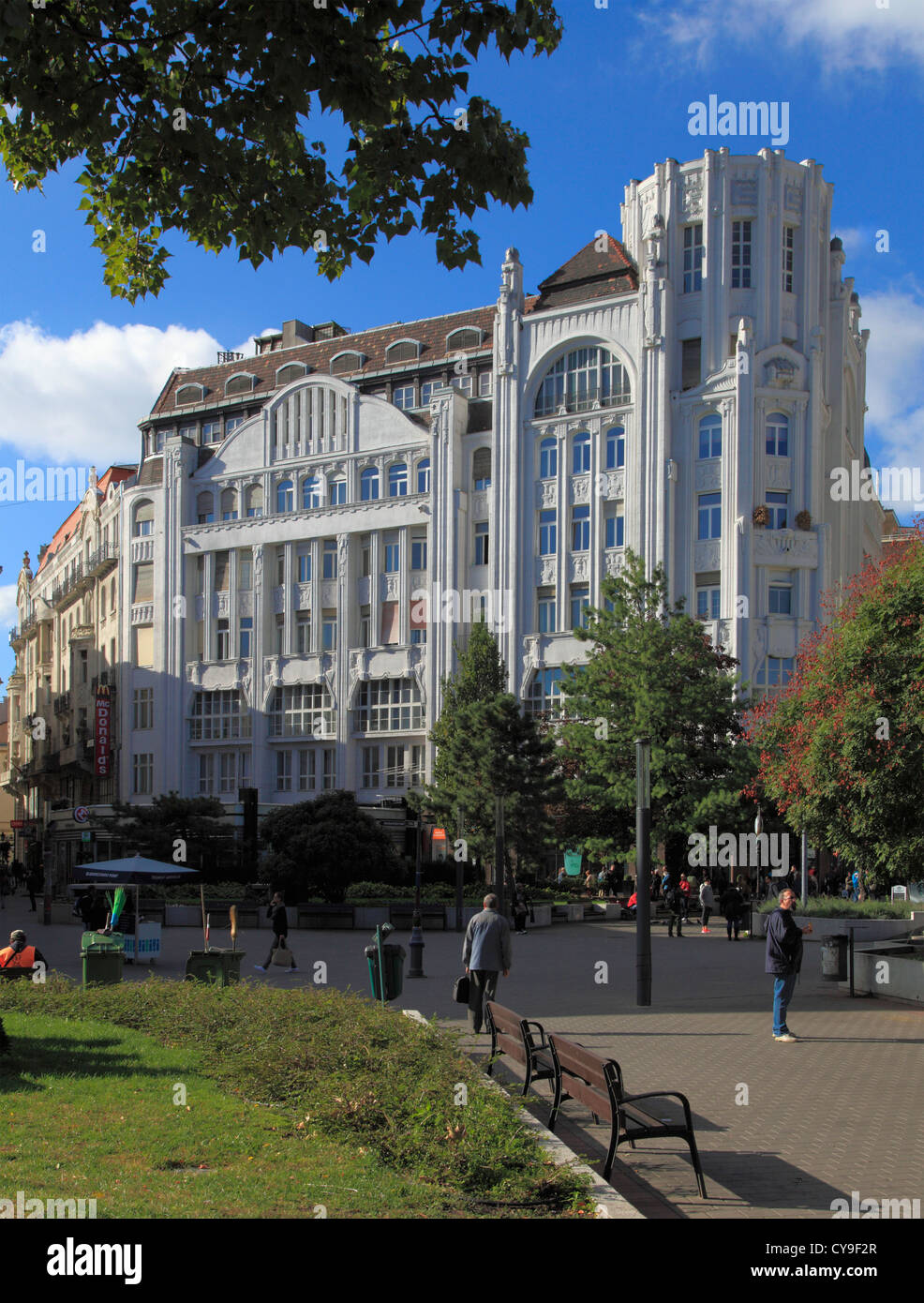 Budapest hungary deak square hi-res stock photography and images - Alamy