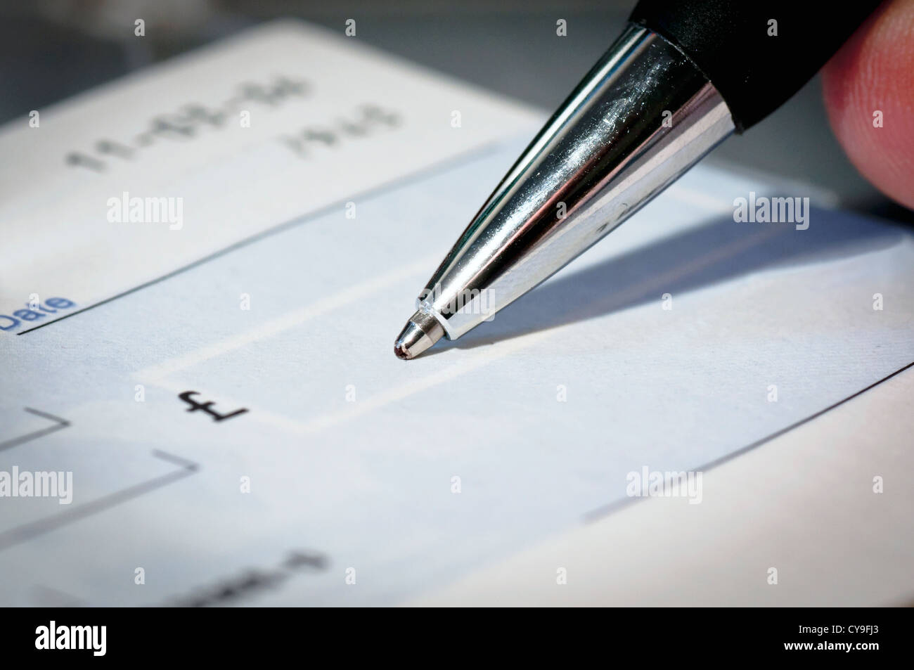 Cheque book hi-res stock photography and images - Alamy