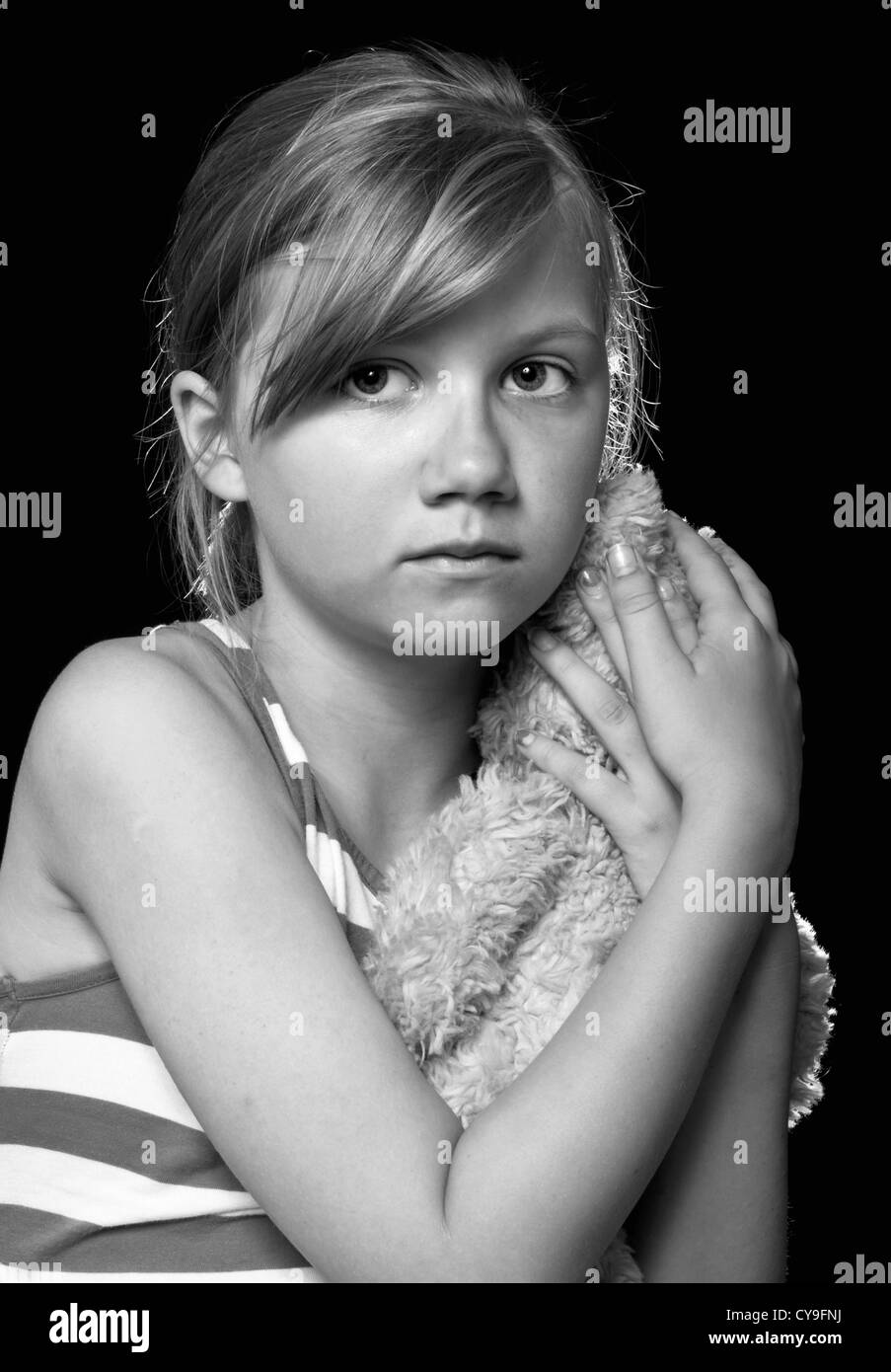 Vulnerable female Black and White Stock Photos & Images - Alamy