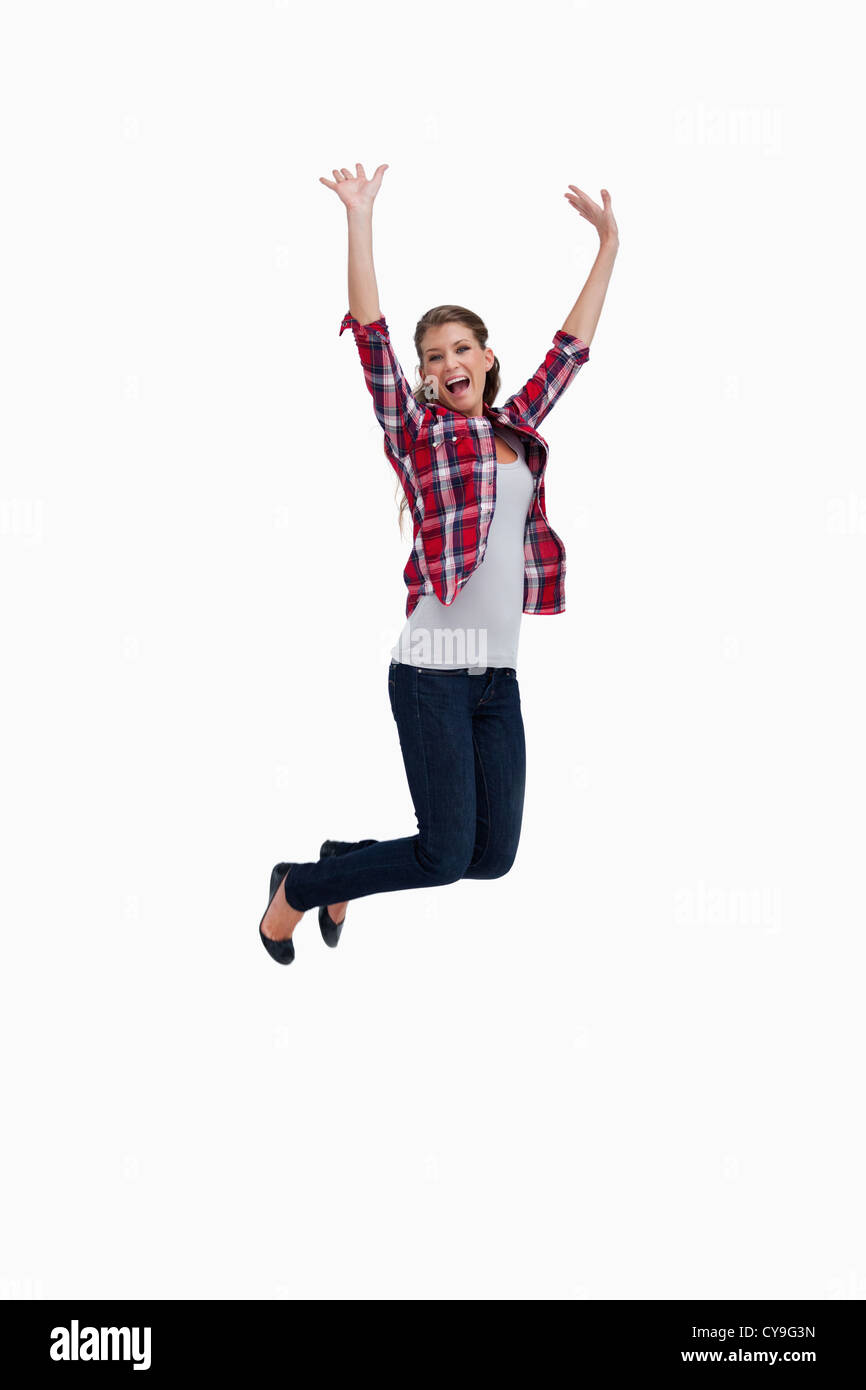 Cheerful lifestyle Cut Out Stock Images & Pictures - Alamy