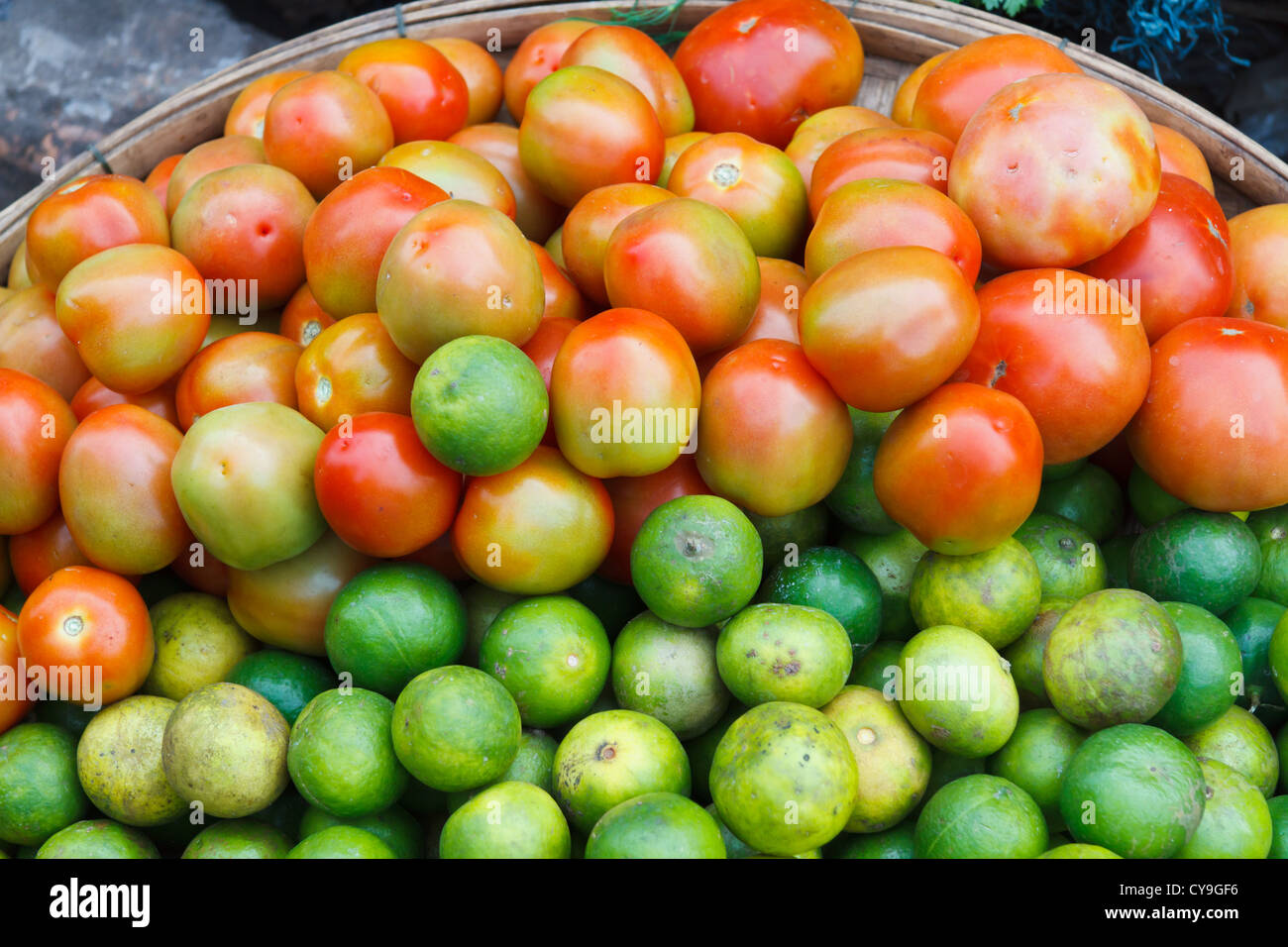 Laos tomatoes hi-res stock photography and images - Alamy