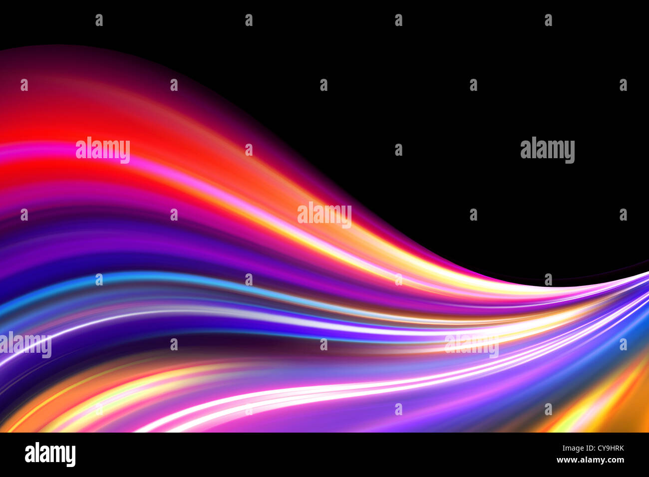 Colorful wave hi-res stock photography and images - Alamy