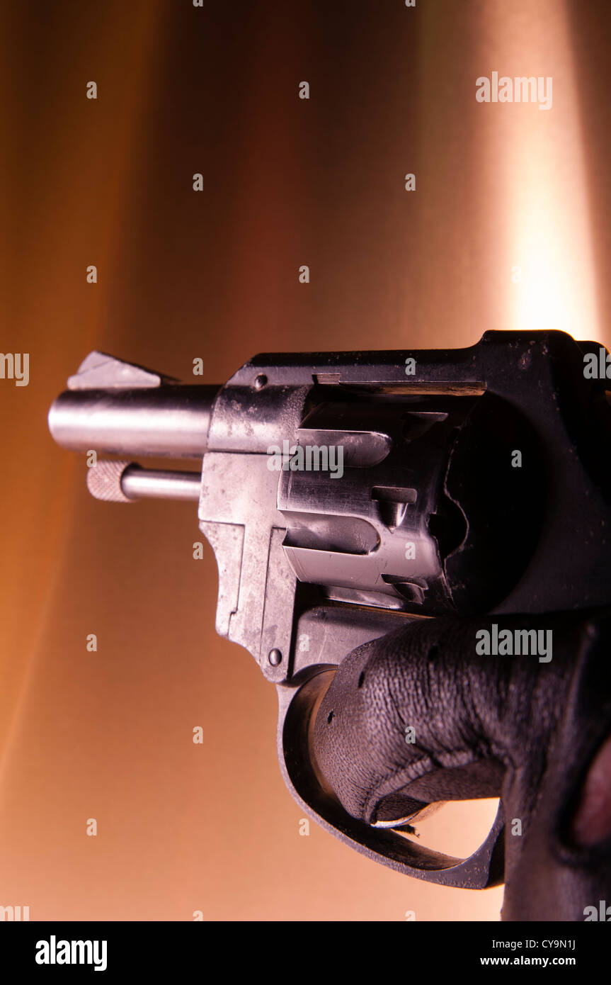Person pointing pistol hi-res stock photography and images - Alamy