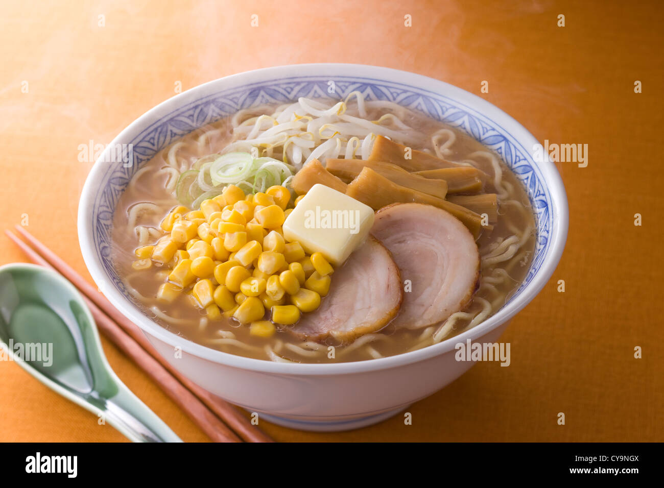 Butter corn ramen hi-res stock photography and images - Alamy