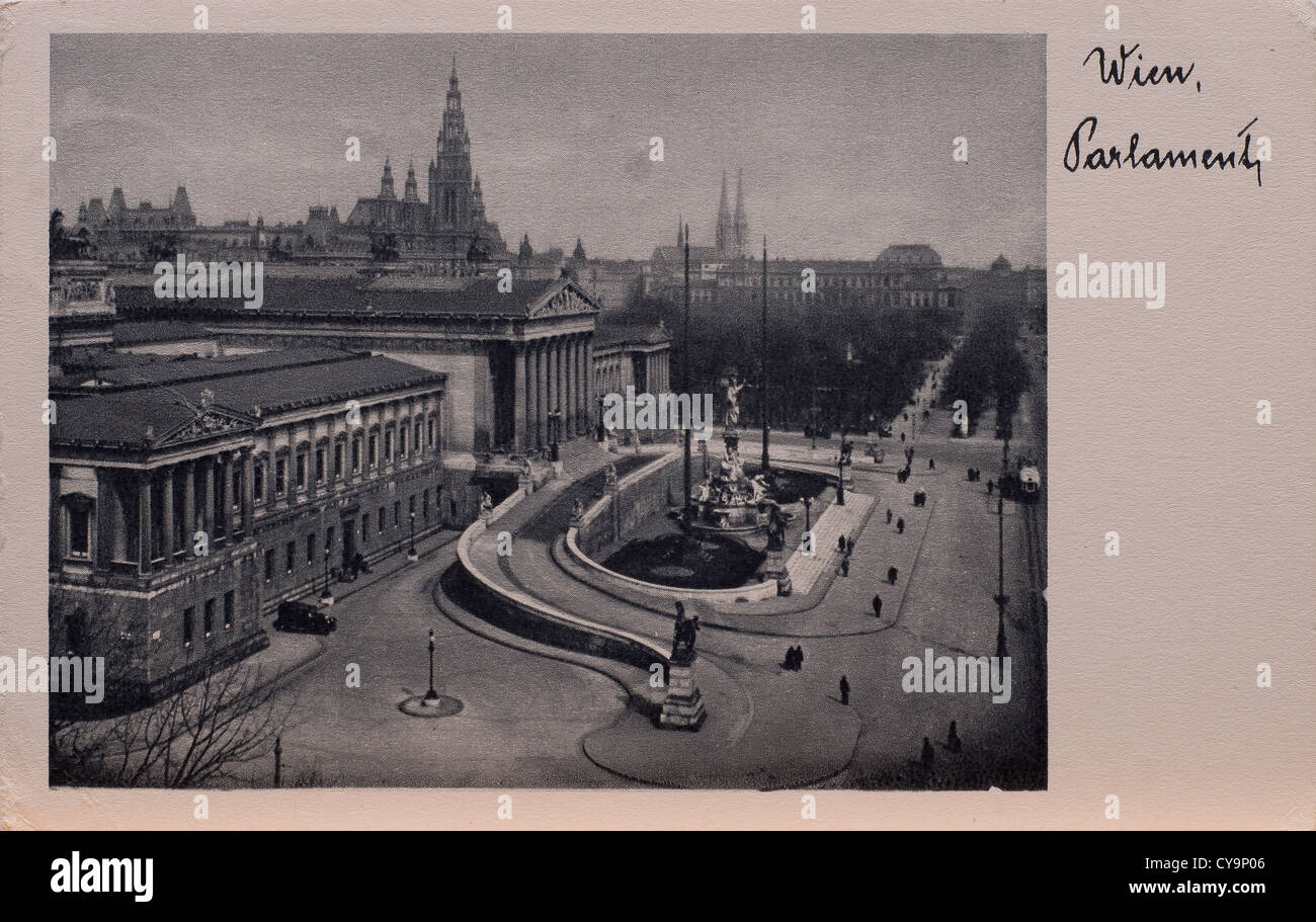 Austrian postcard hi-res stock photography and images - Alamy