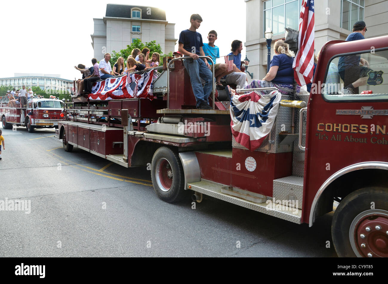 Fire Truck Parade High Resolution Stock Photography and Images - Alamy