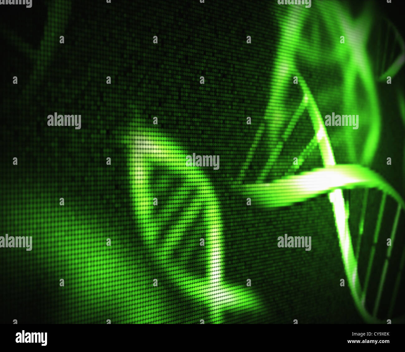 Green dna hi-res stock photography and images - Alamy