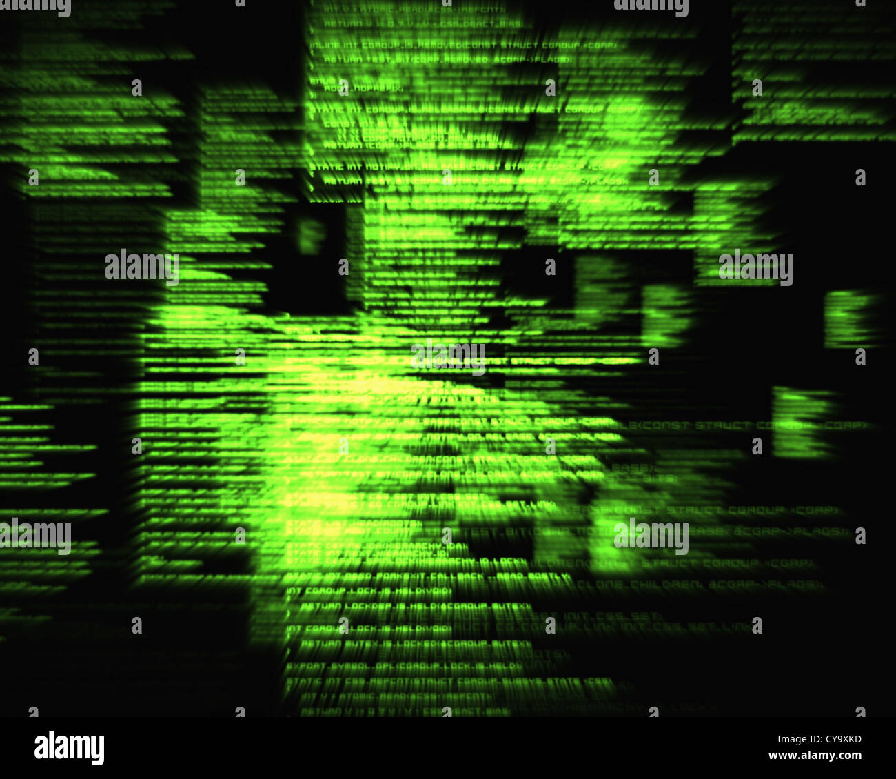 Green computers hi-res stock photography and images - Alamy