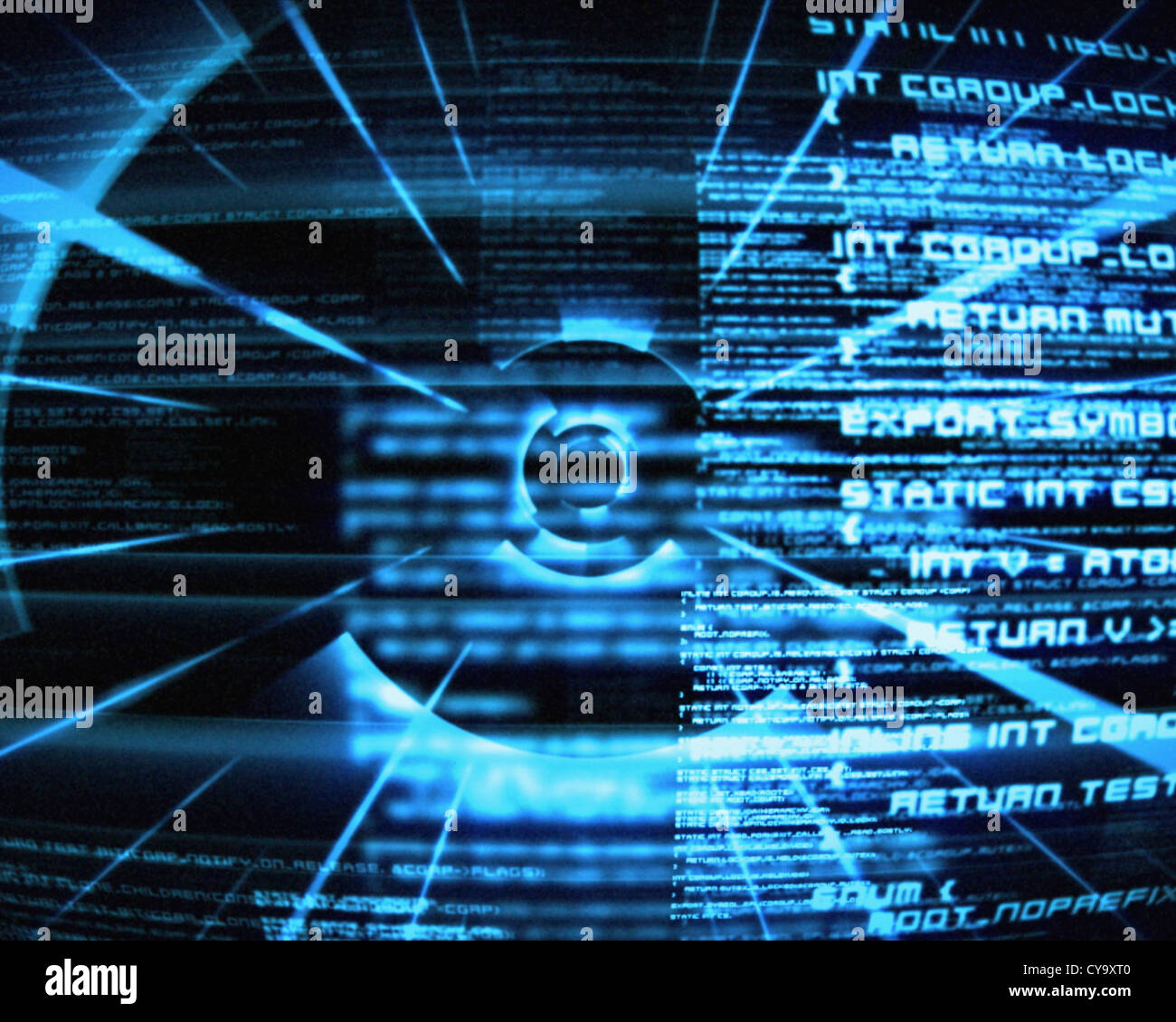 Abstract data text hi-res stock photography and images - Alamy