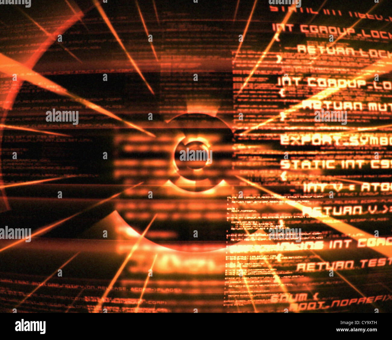 Abstract data text hi-res stock photography and images - Alamy