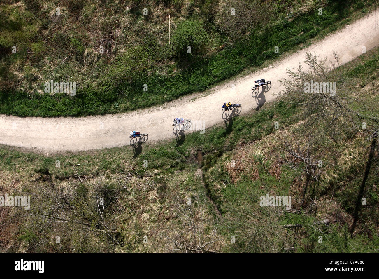 Speeding cyclists hi-res stock photography and images - Alamy
