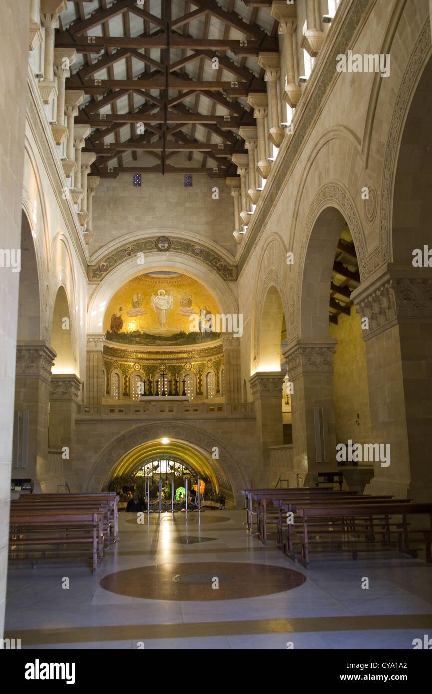 Mount Tabor , Transfiguration Church , Israel Stock Photo - Alamy