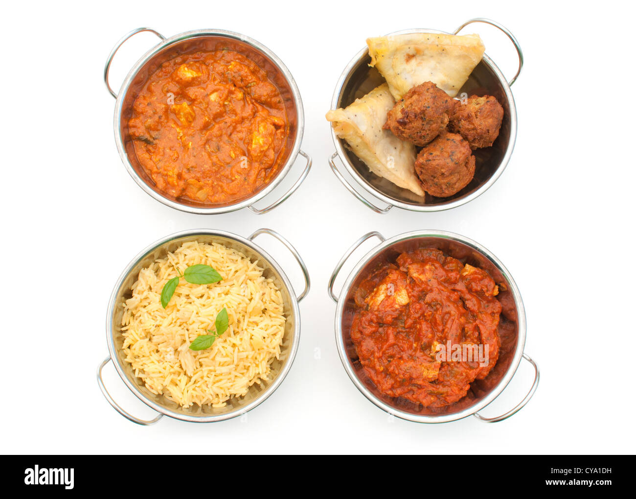 Indian rice curry Cut Out Stock Images & Pictures - Alamy