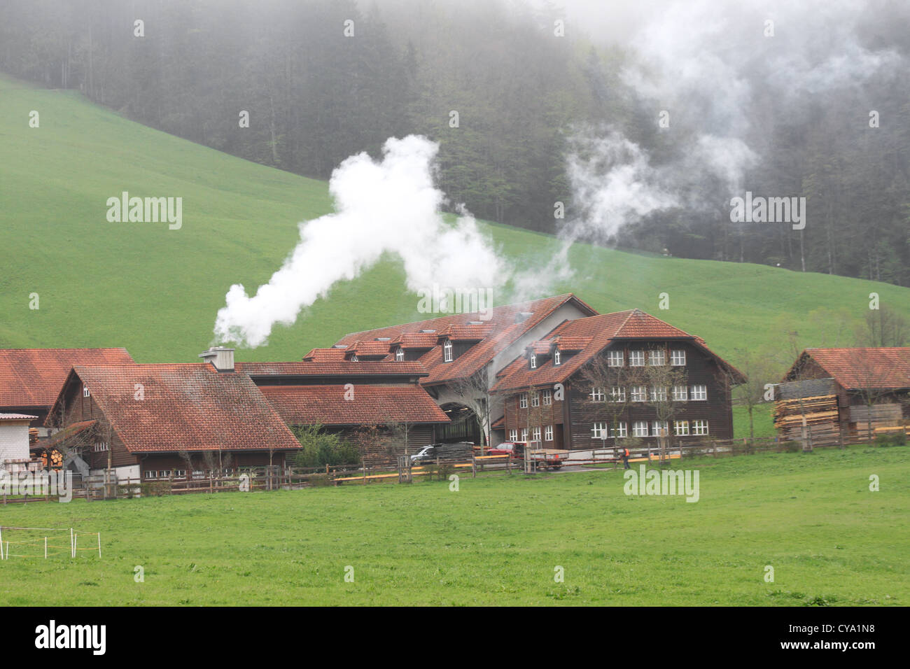 Alp farm hi-res stock photography and images - Alamy