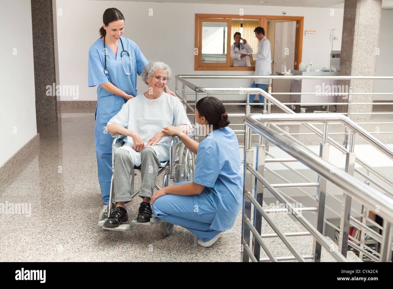 Nurses Talking High Resolution Stock Photography and Images - Alamy