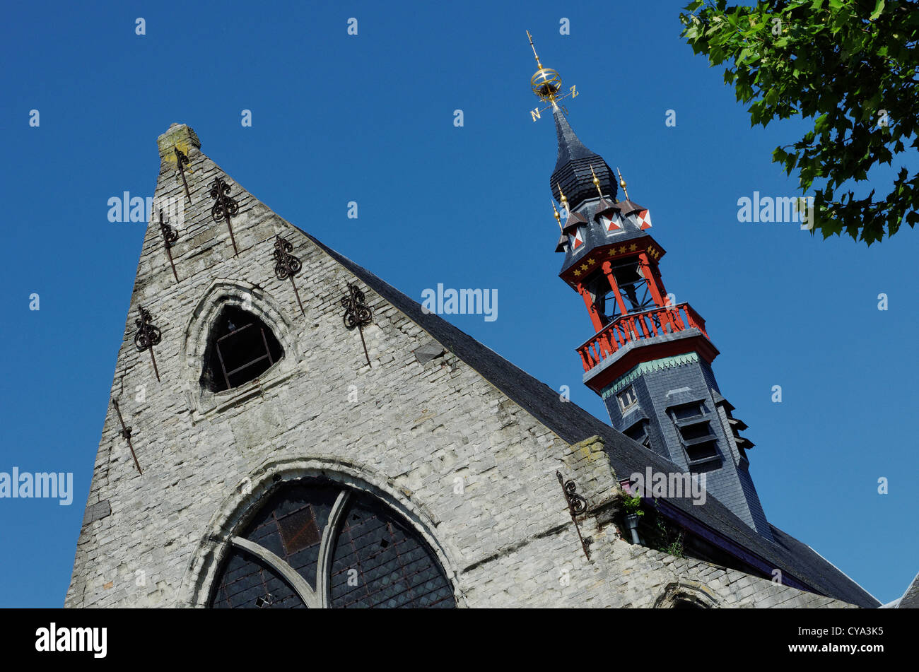 Public Library, Ghent Stock Photo - Alamy
