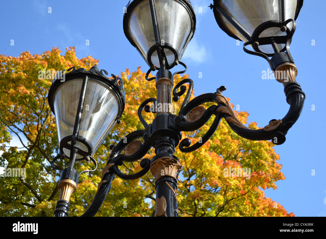 Victorian style street light hi-res stock photography and images - Alamy