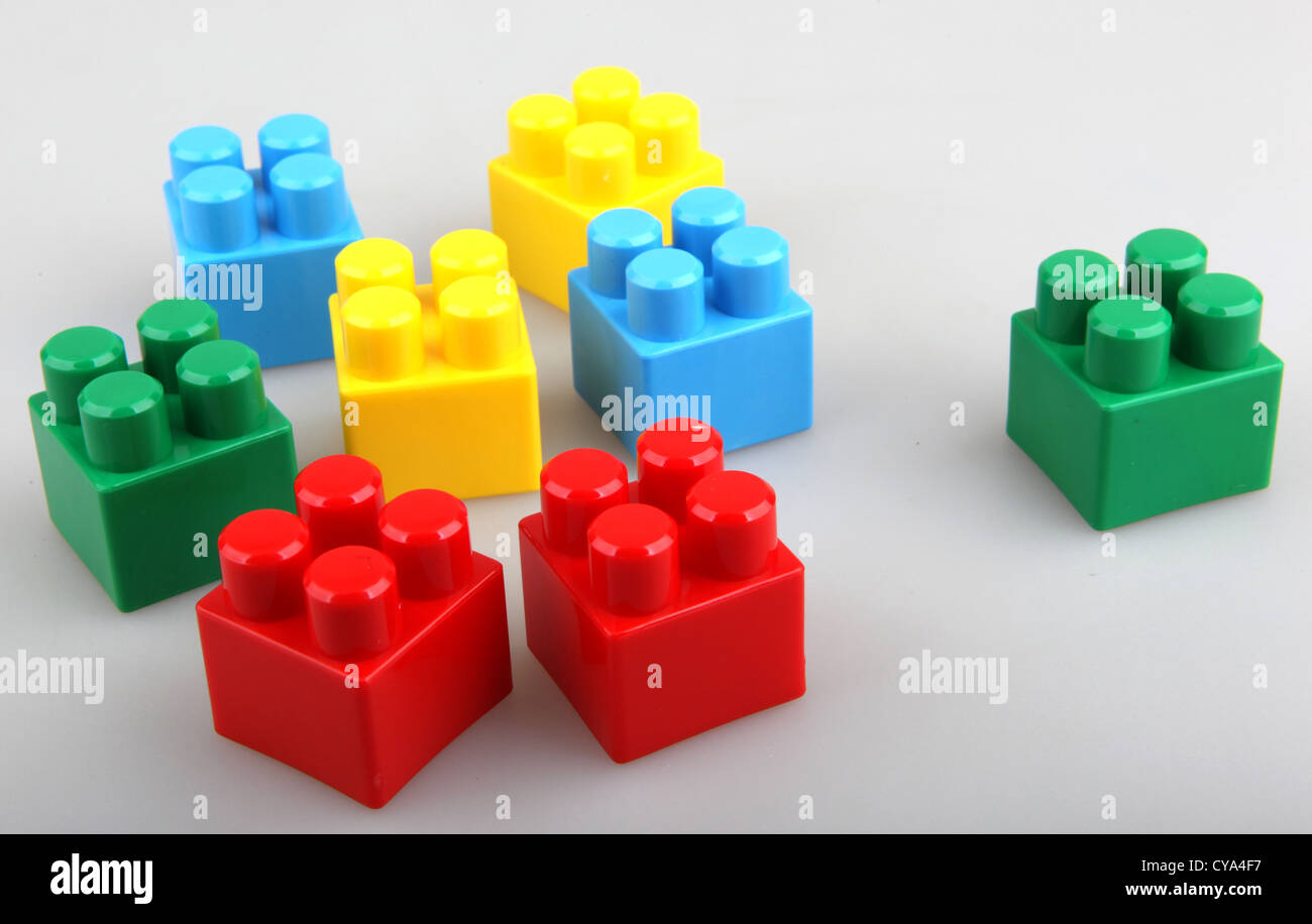 lego color block Stock Photo - Alamy