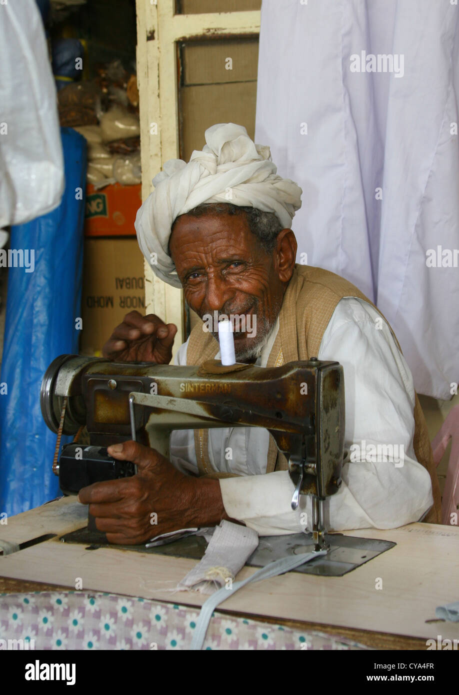 Taylor In Keren Market, Eritrea Stock Photo - Alamy