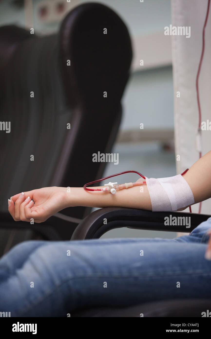 Blood donating chair hi-res stock photography and images - Alamy