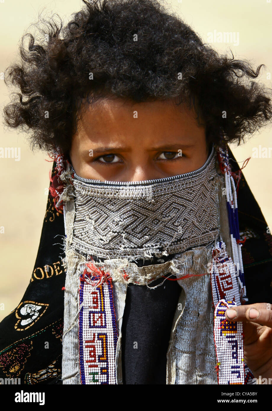 Rashaida Tribe Girl Near Massawa, Eritrea Stock Photo - Alamy