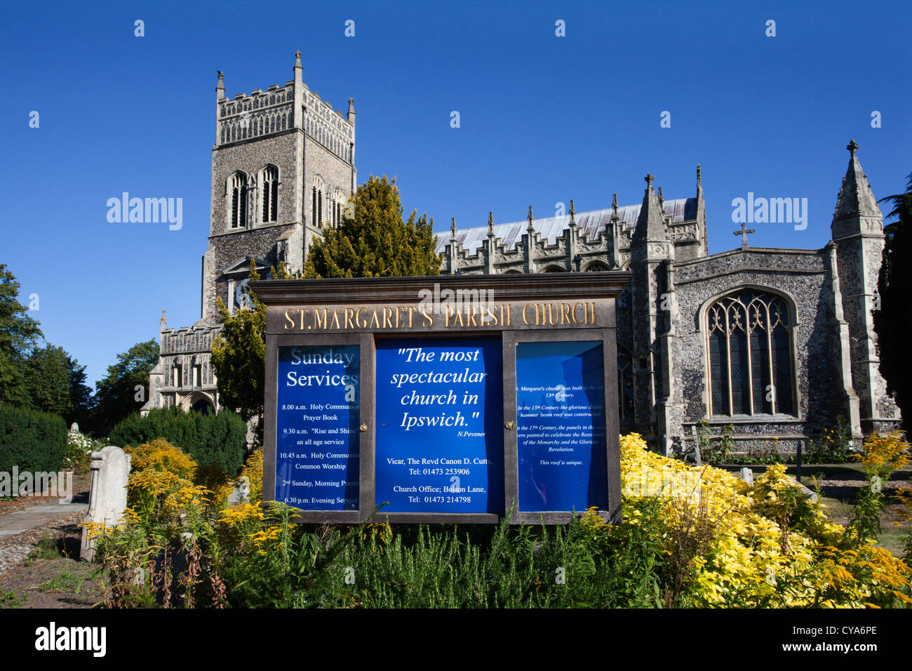 St Margarets Parish Church Ipswich Suffolk England Stock Photo - Alamy
