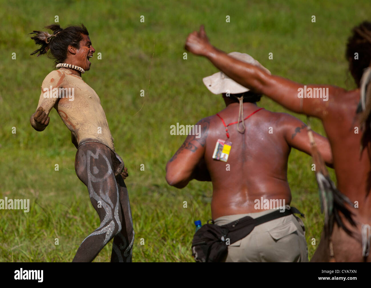 Haka Pei Banana Trunk Competition, Tapati Festival, Easter Island ...