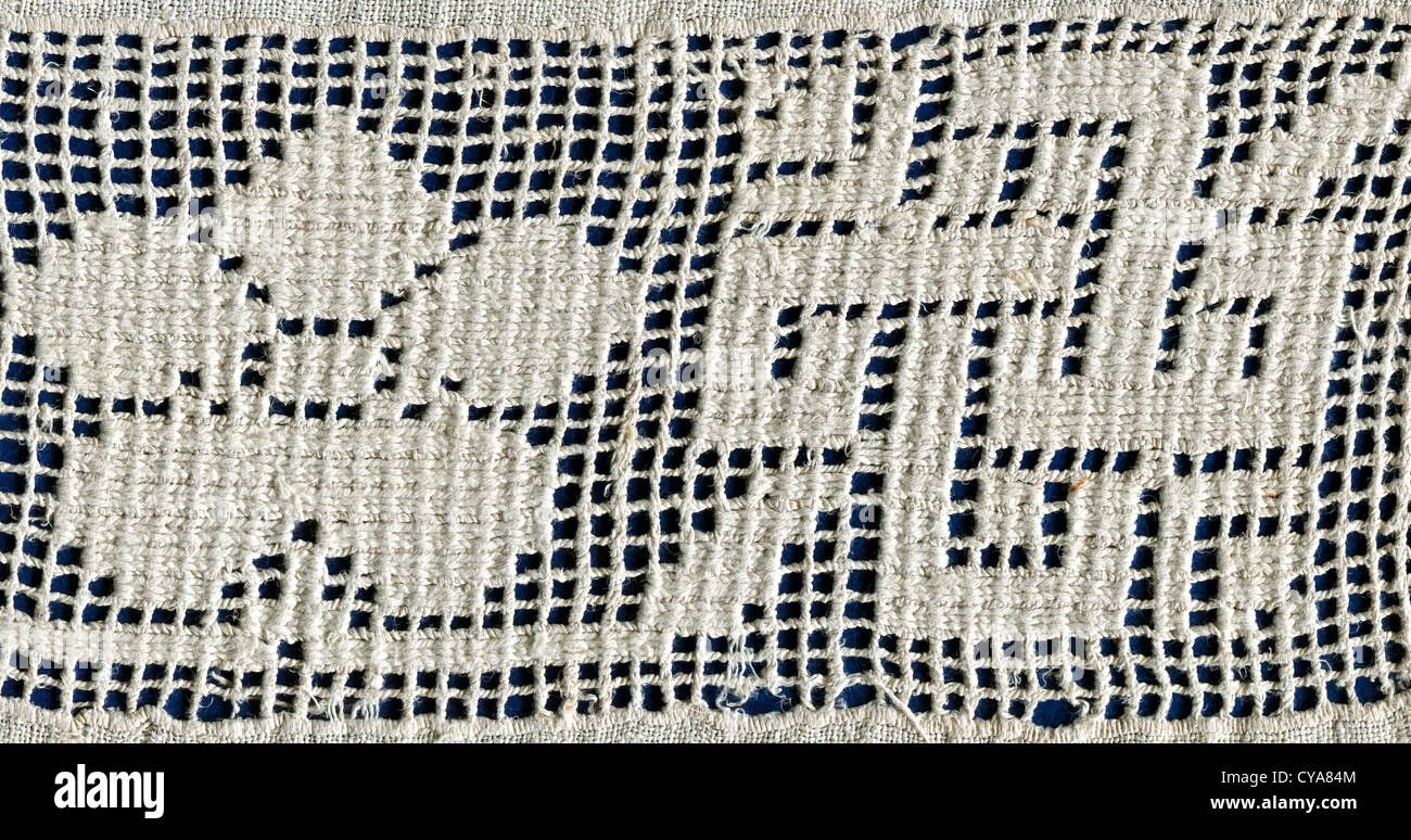 Whitework embroidery hi-res stock photography and images - Alamy