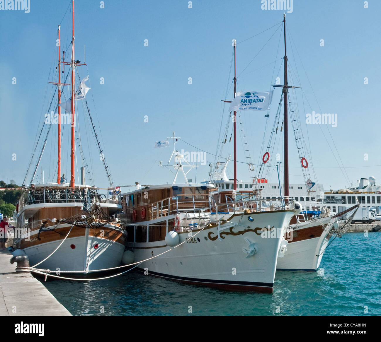 Split tourist hi-res stock photography and images - Alamy