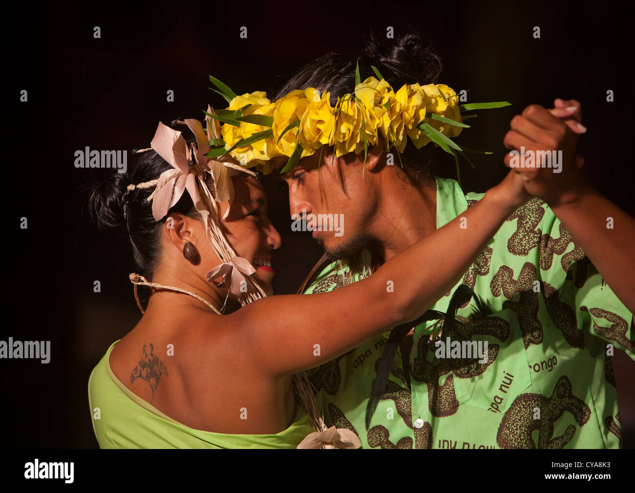 Tapati festival chile hi-res stock photography and images - Alamy