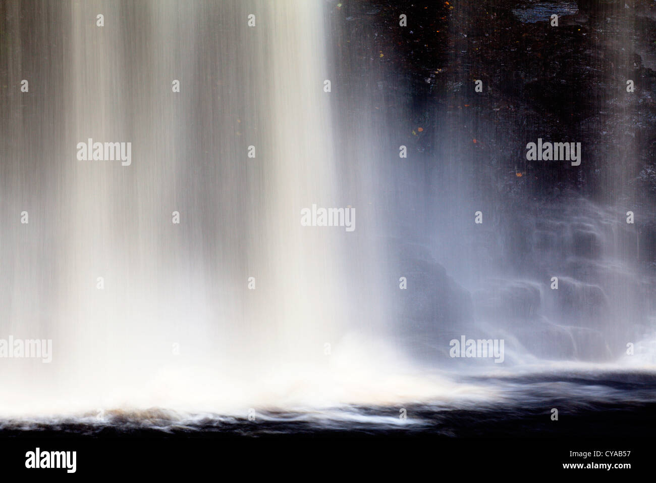 Whitfield Gill Force near Askrigg Wensleydale North Yorkshire England ...