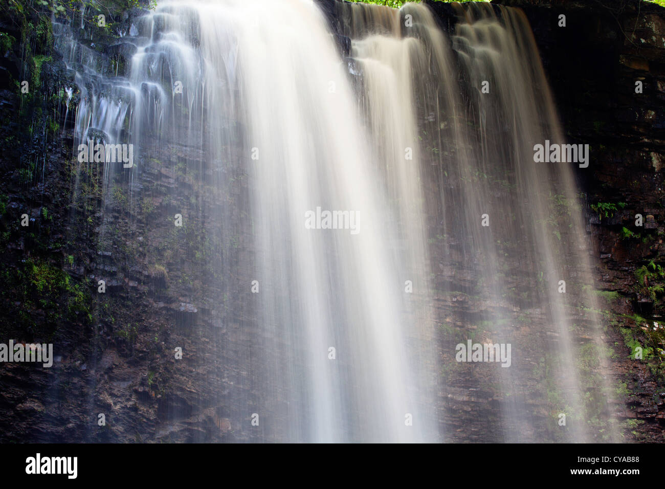 Whitfield Gill Force near Askrigg Wensleydale North Yorkshire England ...