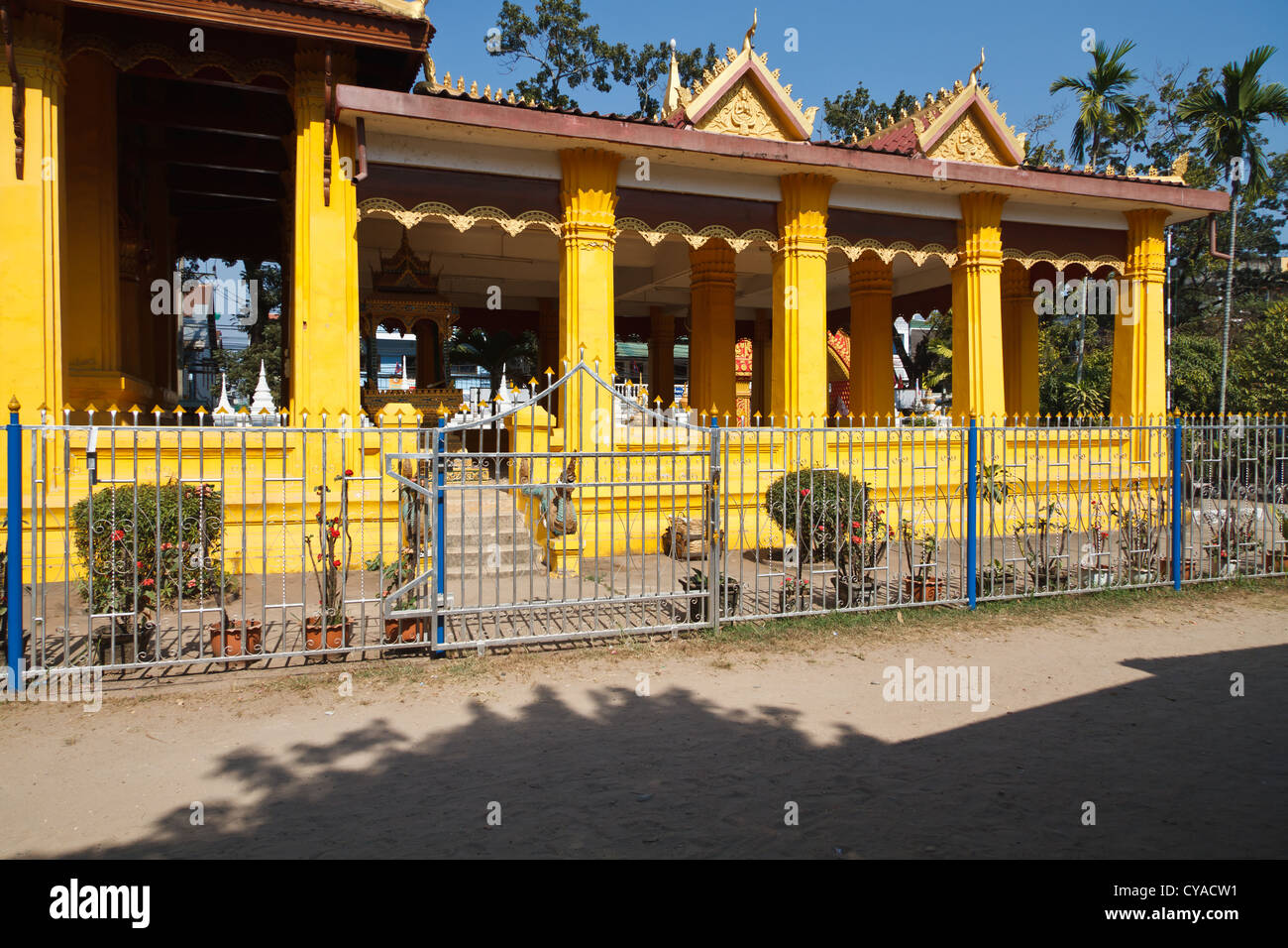 The Temple Wat Mixay in Vientiane, Laos Stock Photo - Alamy