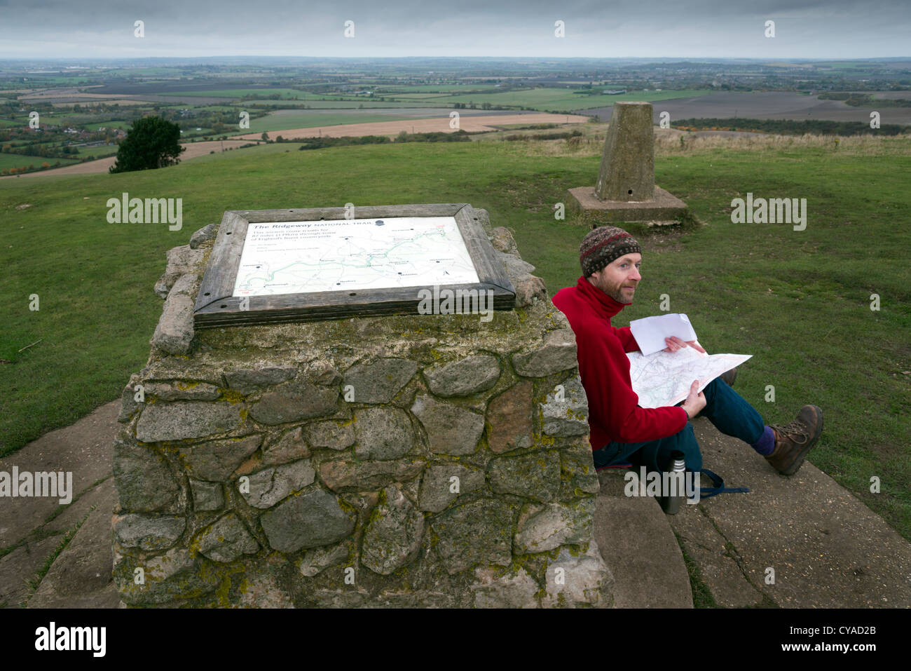 Ridgeway map hi-res stock photography and images - Alamy