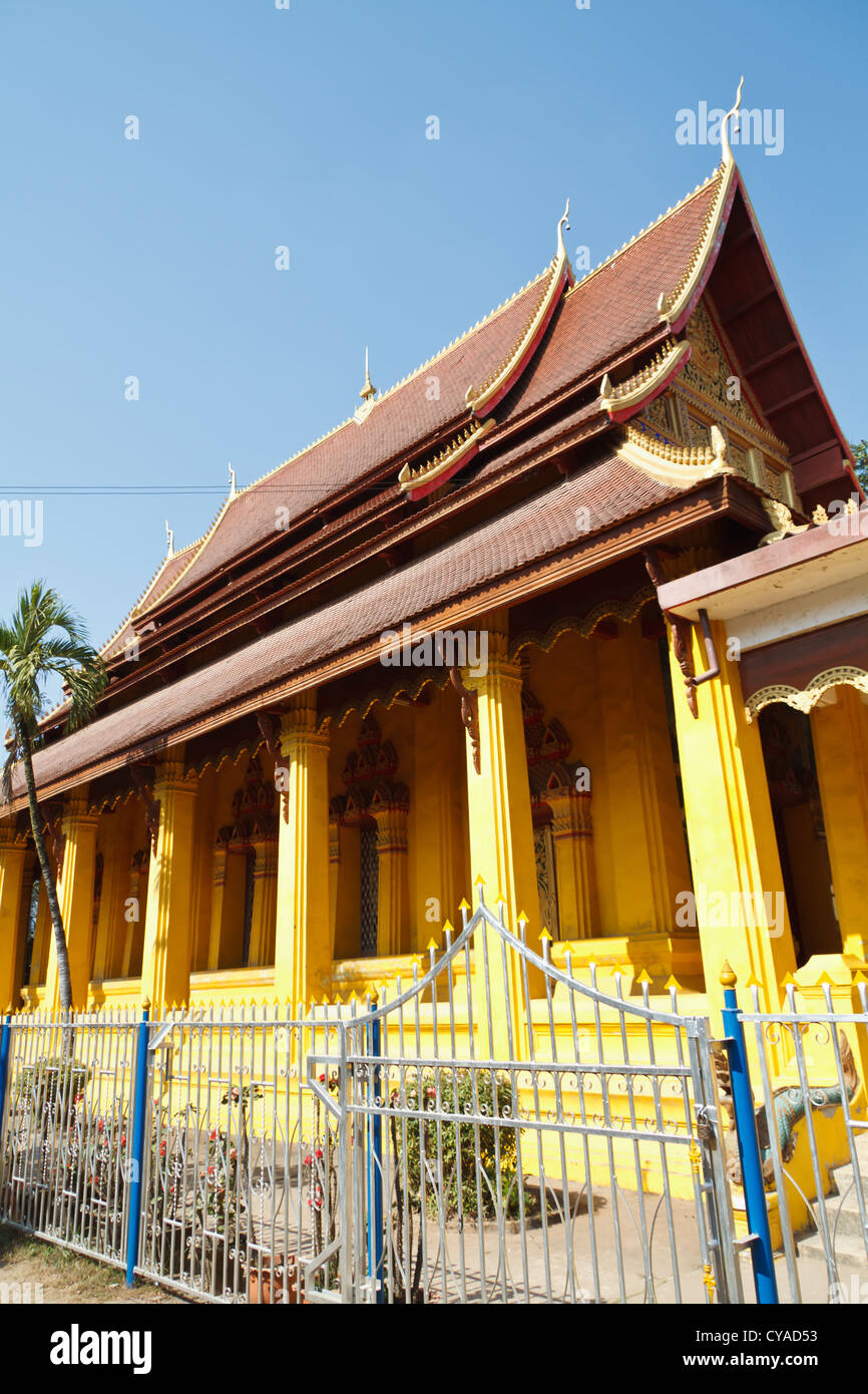 Laos vientiane wat mixay temple hi-res stock photography and images - Alamy