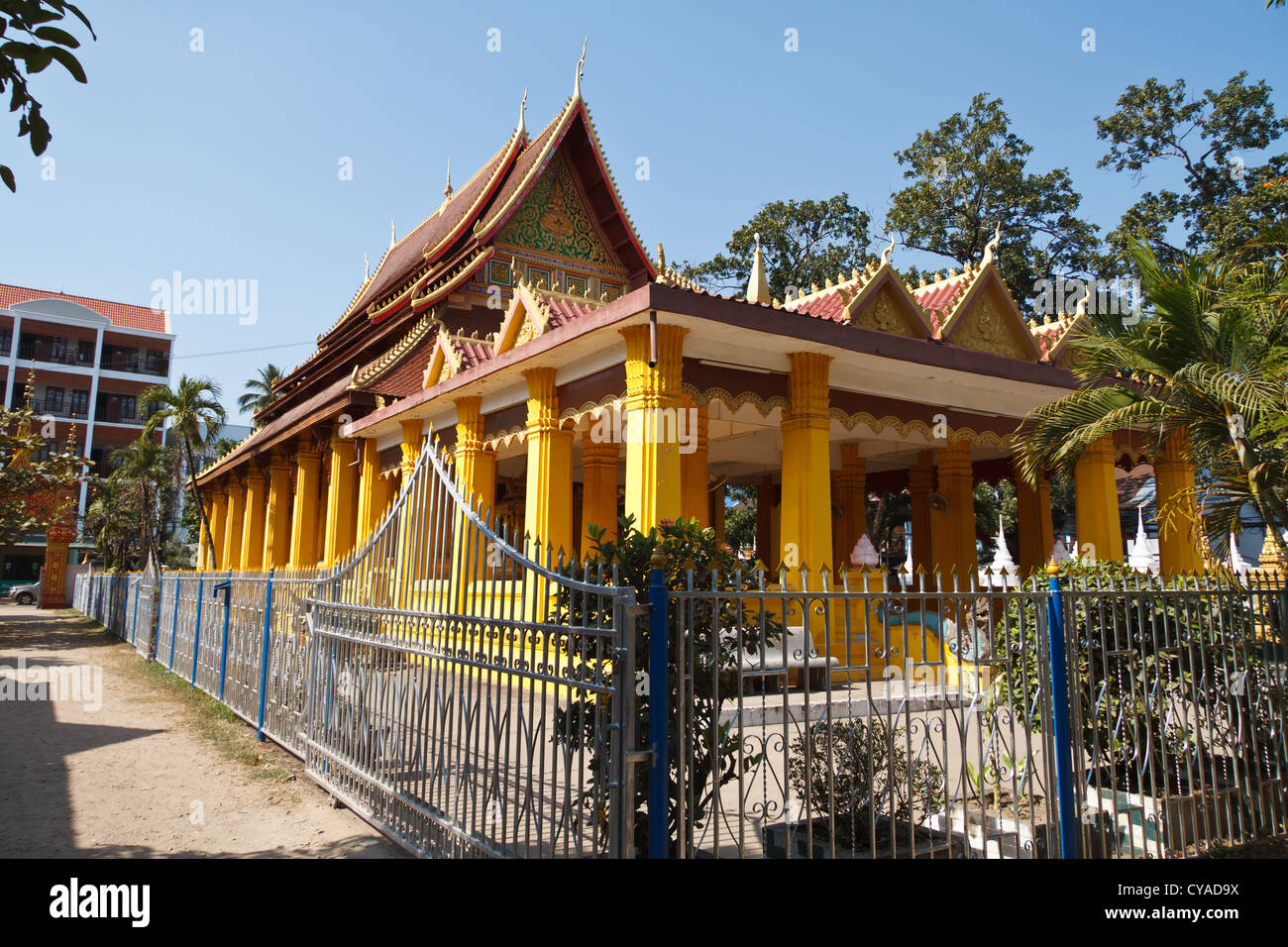 Laos vientiane wat mixay temple hi-res stock photography and images - Alamy