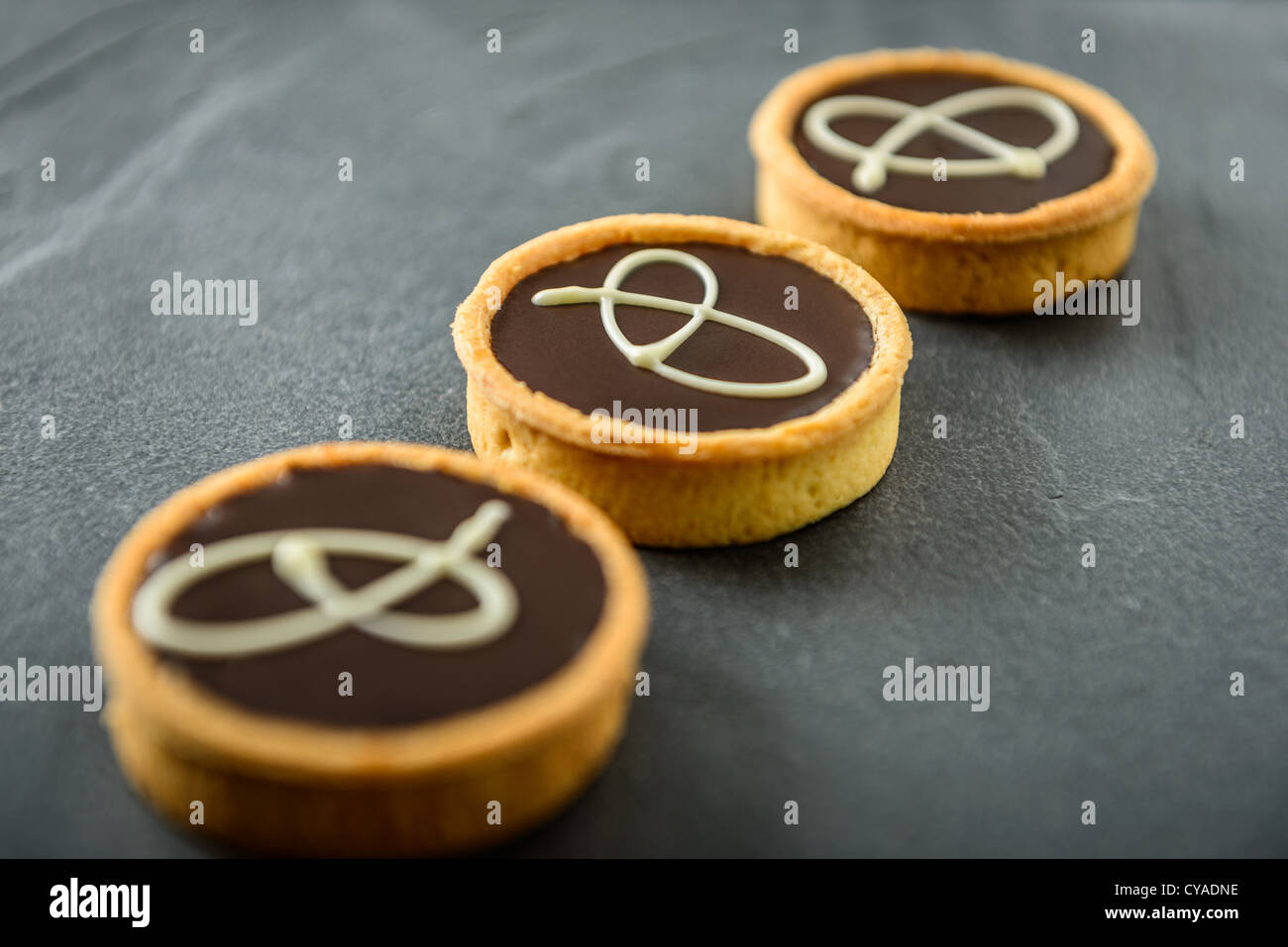 Round biscuit chocolate base hi-res stock photography and images - Alamy