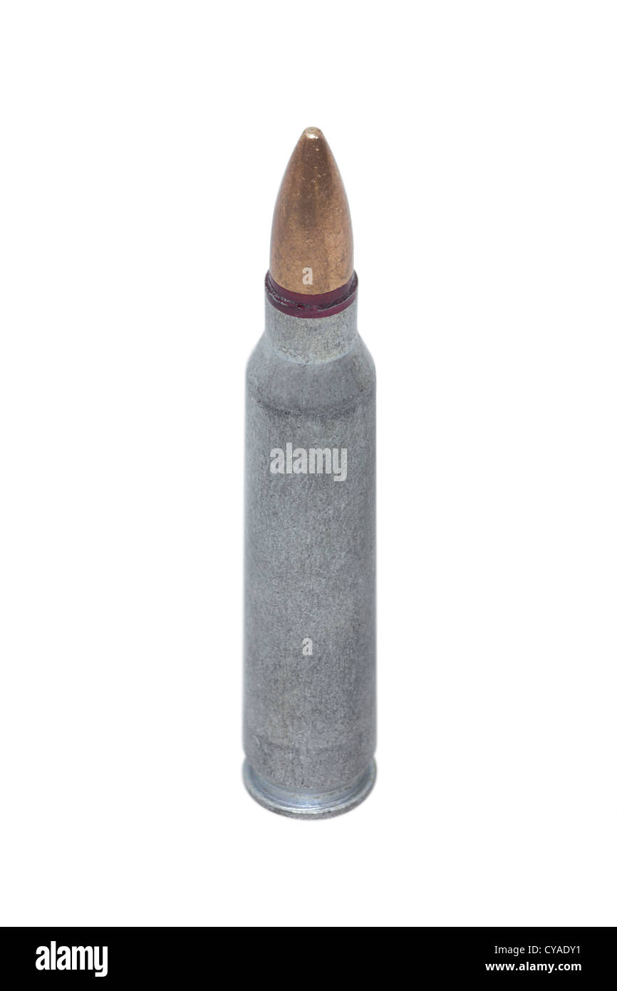 medium caliber automatic rifle rem .223 isolated patch, focus shift ...