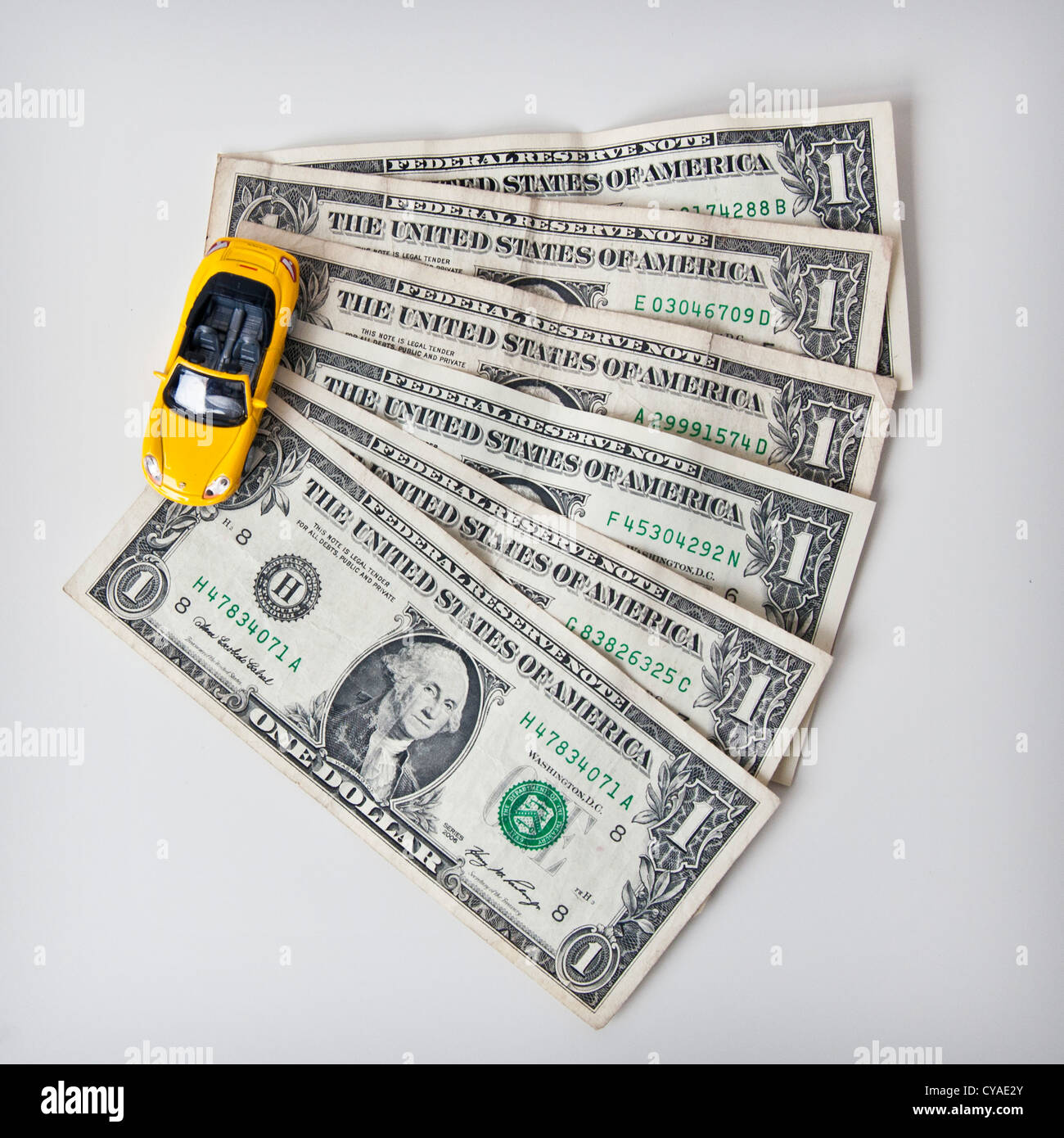 money and car, transport costs Stock Photo - Alamy