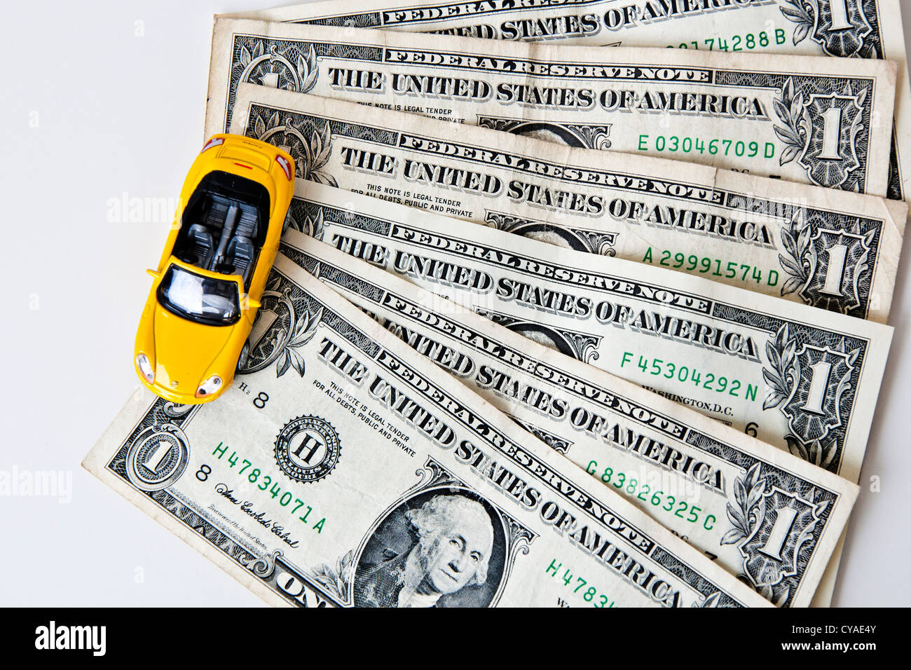 money and car, transport costs Stock Photo - Alamy