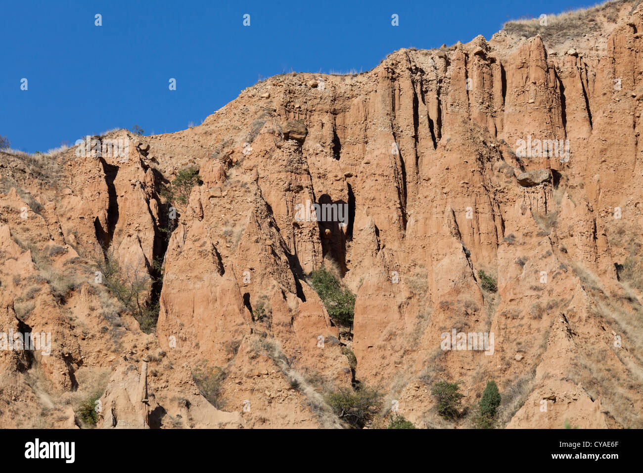 Stob Pyramids Rock Formations in Rila Mountains, Bulgaria Stock Photo ...
