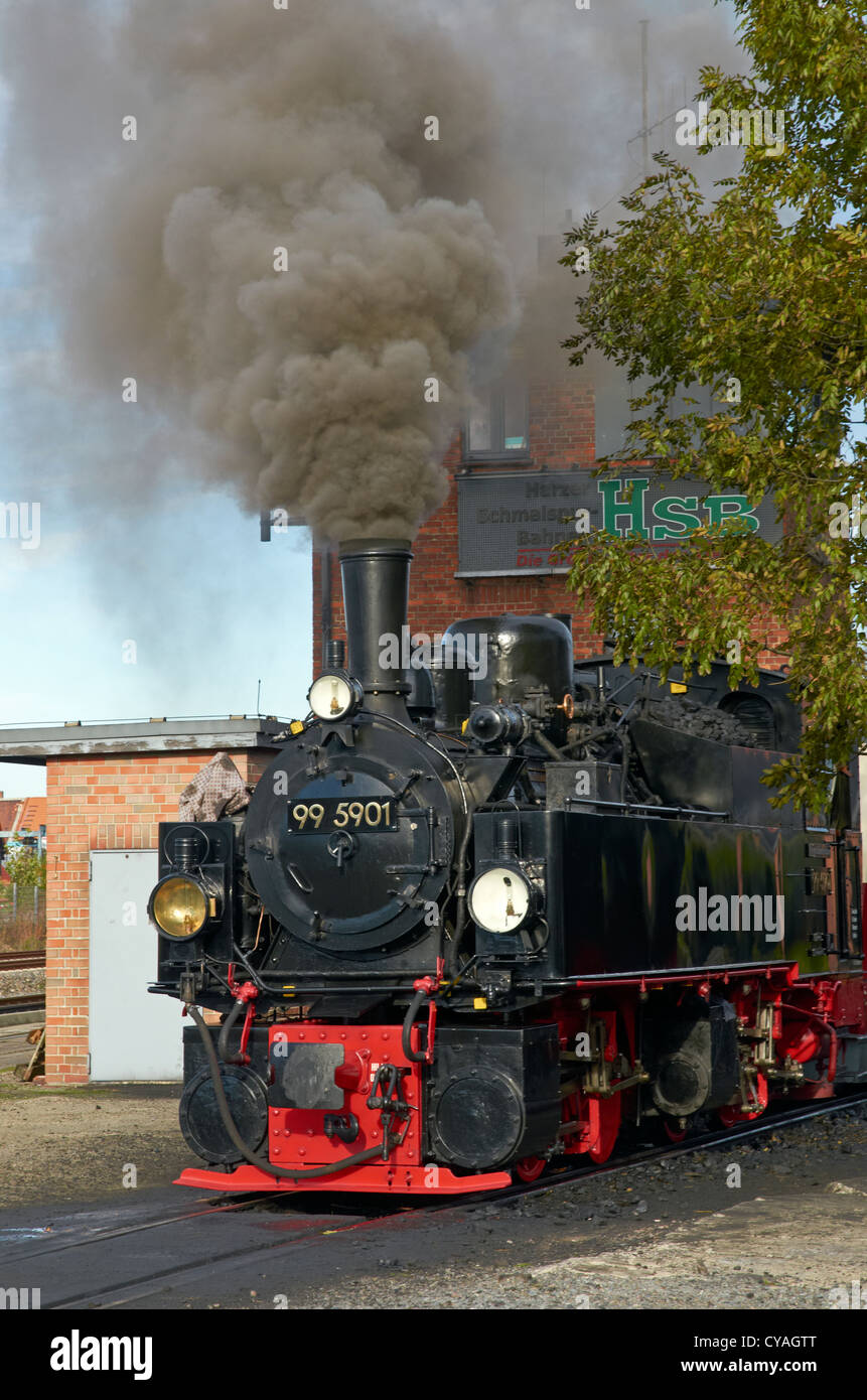 Old mallet steam locomotive hi-res stock photography and images - Alamy