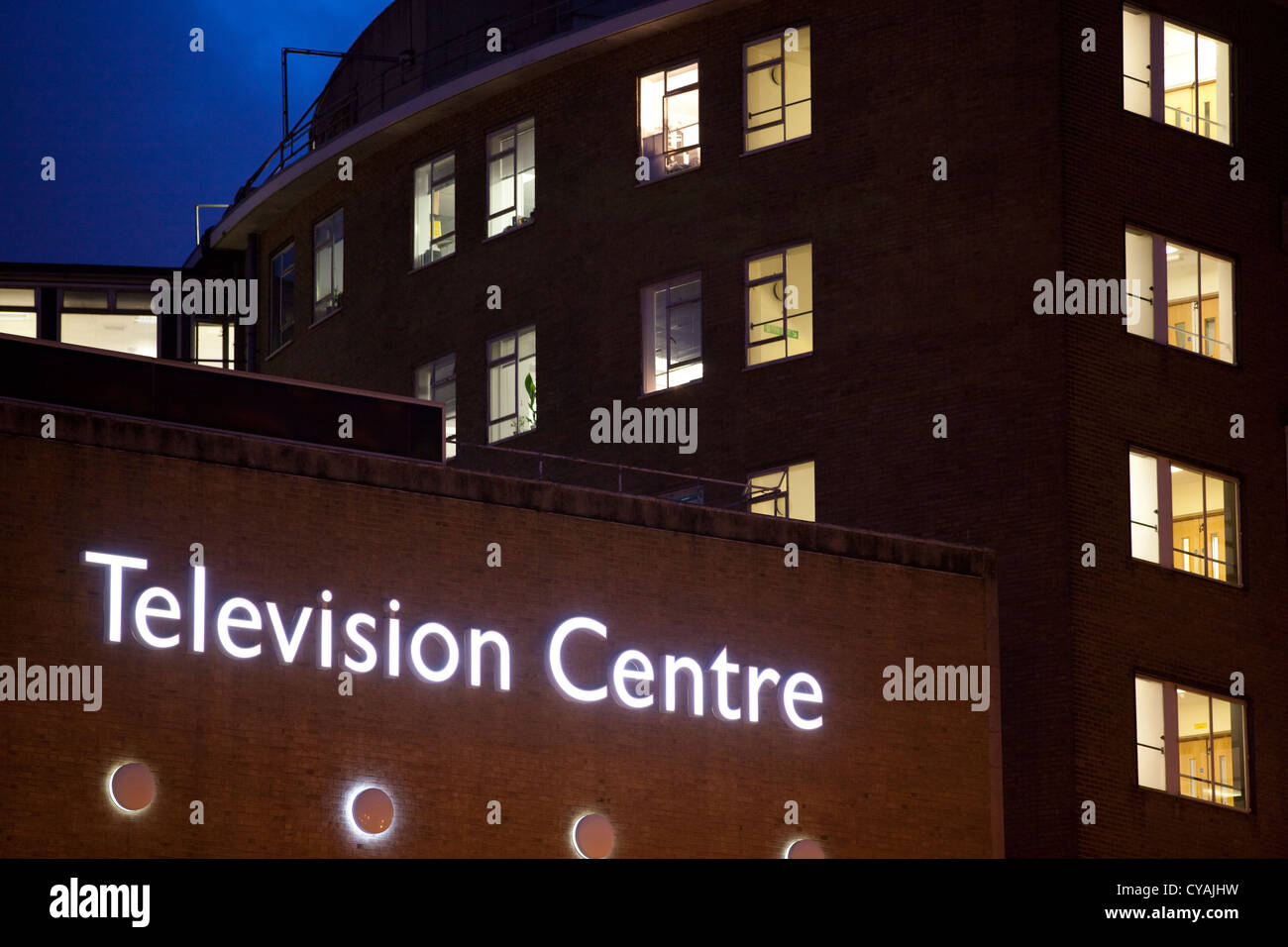 BBC British Broadcasting Corporation, Wood Lane studios, BBC Television ...