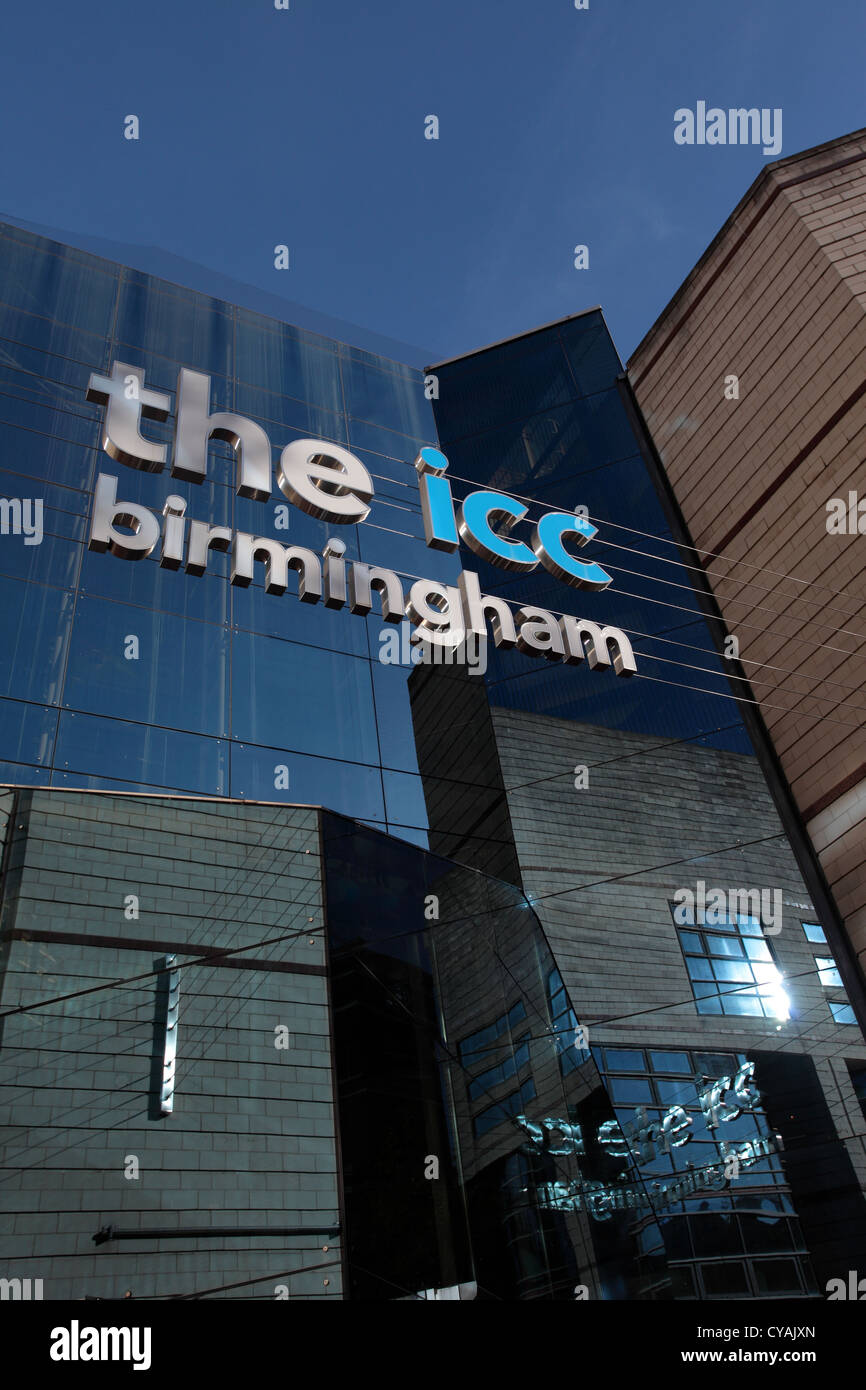 The ICC International Convention centre in Birmingham UK Stock Photo ...